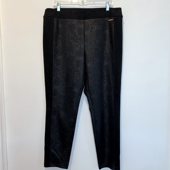 Andrew Marc | Pants & Jumpsuits | Andrew Marc Faux Suede Snakeskin Soft ...